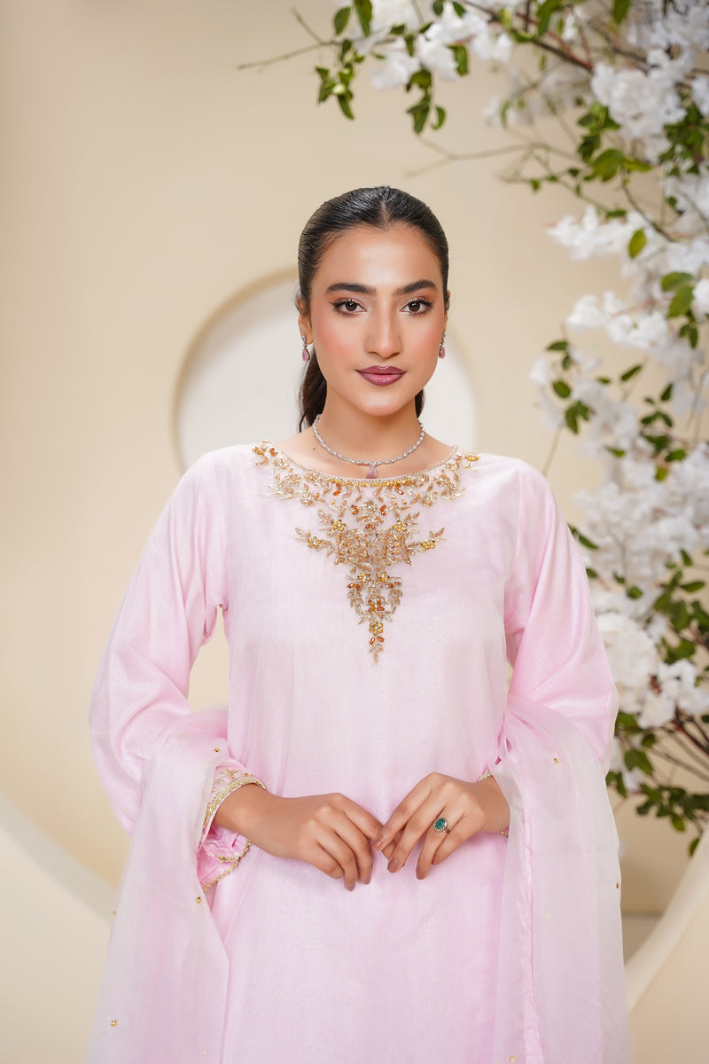 Khaas - Luxury Organza Outfit - Hand Work - Ready to Wear - Eid25 - TE ...
