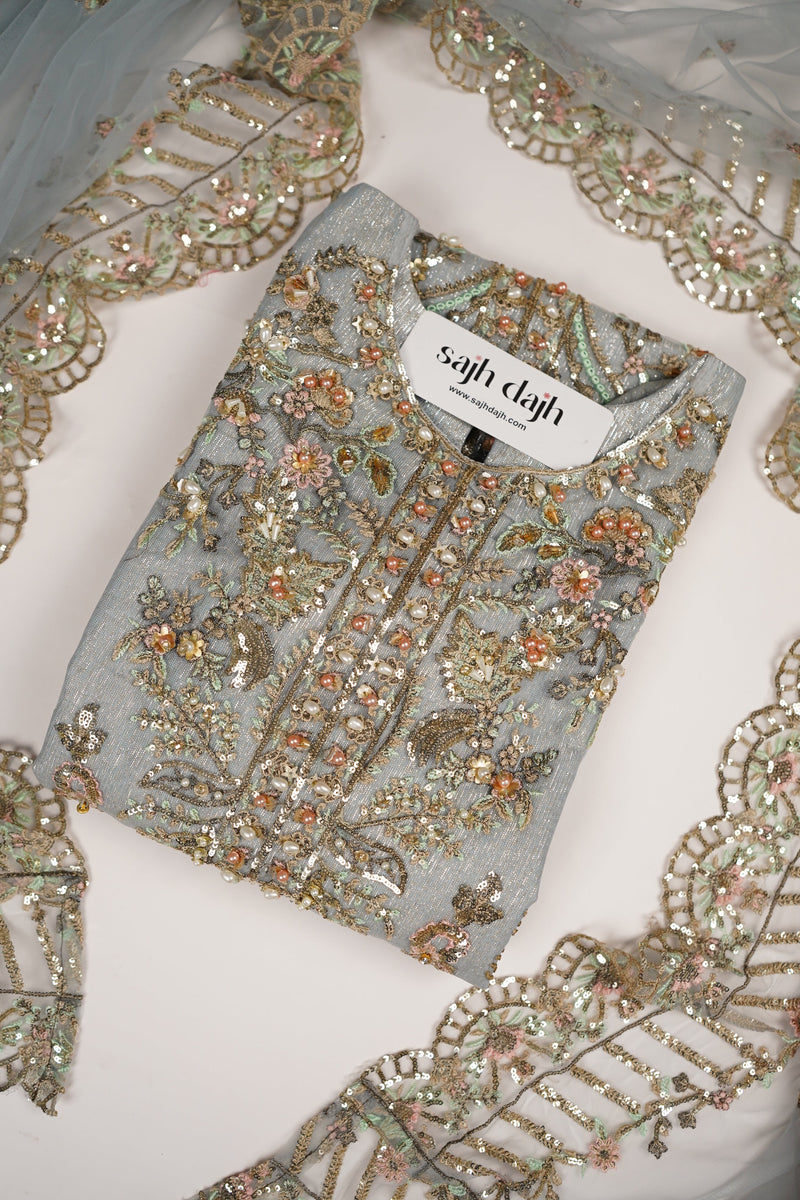 Husan e Jahan - Luxury Festive Collection With Shararah - Ready to Wea ...