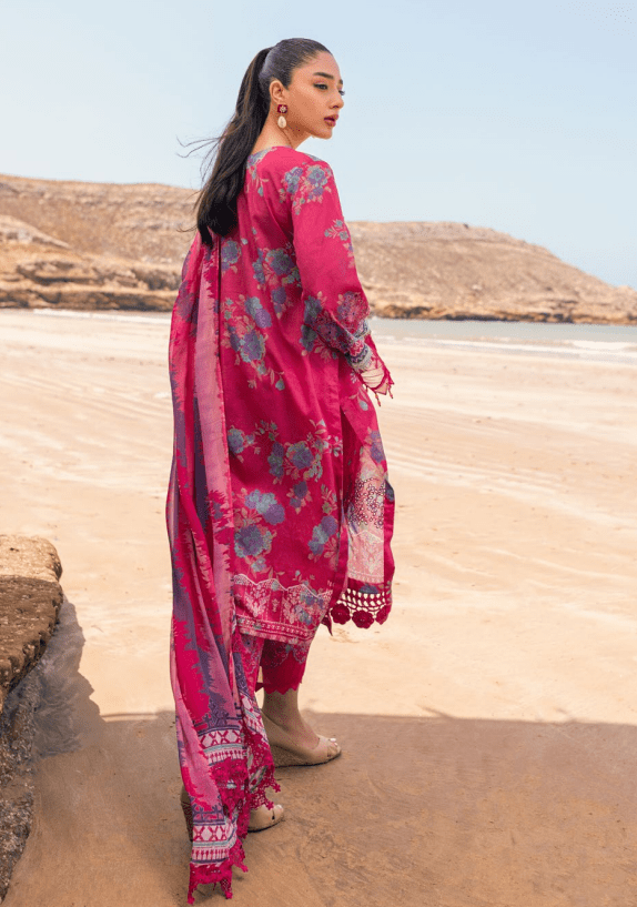 Nureh - The Luxury Lawn - Summer Collection -D1 – Sajh Dajh