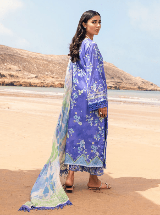 Nureh - The Luxury Lawn - Summer Collection -D5 – Sajh Dajh